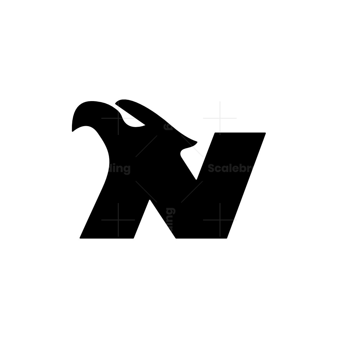 Letter N eagle logo | Scalebranding