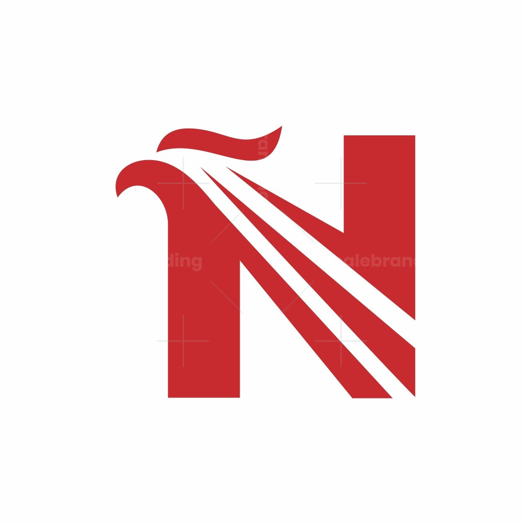 Letter N Eagle Logo | Scalebranding