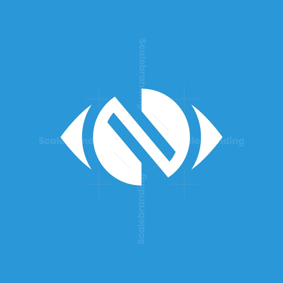 Letter N Eye Logo | Scalebranding