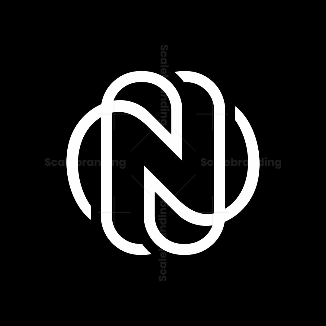 N Inside A Circle Logo 70+ N Letter Flat Icon In Circle And Square