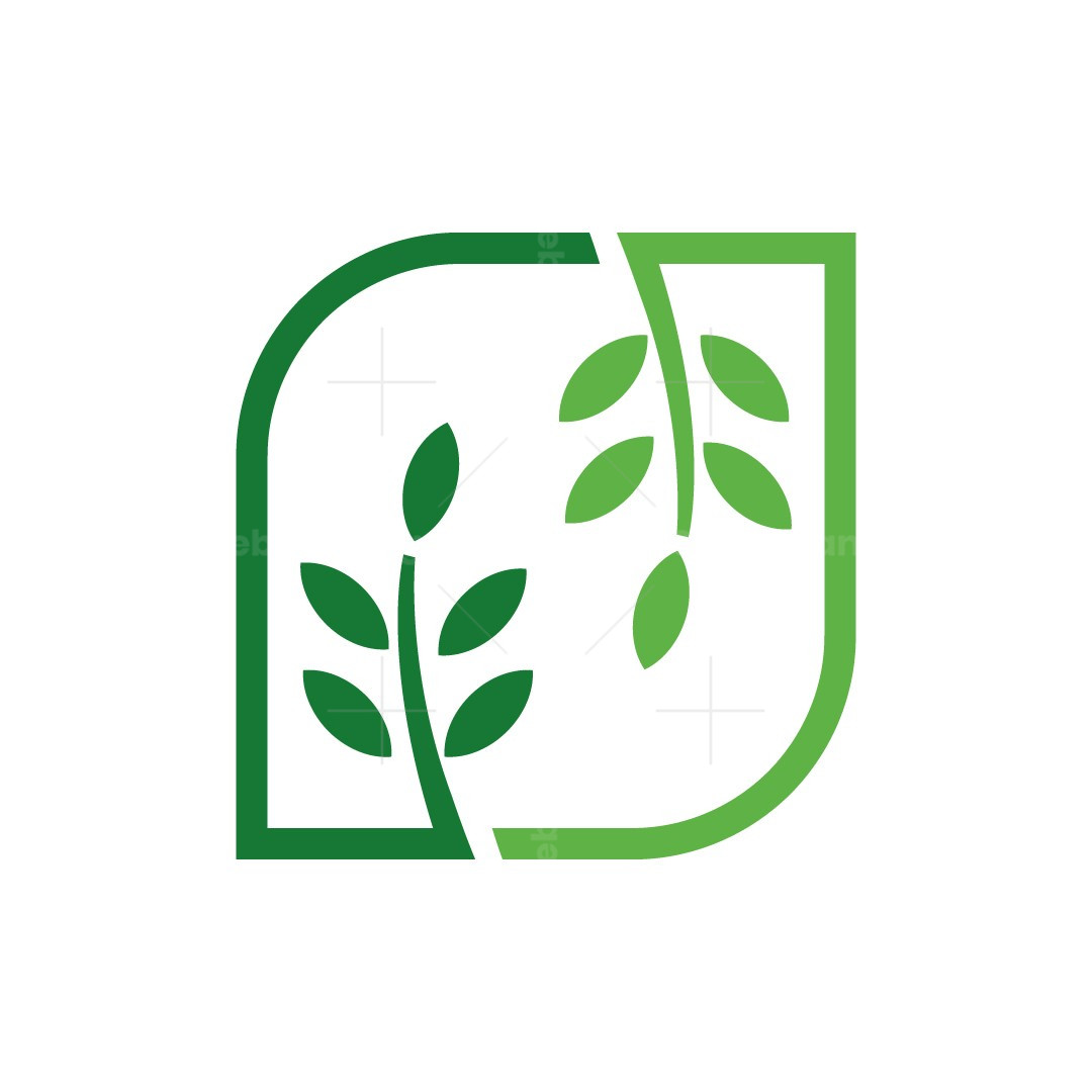 Letter N Plant Logo | Scalebranding