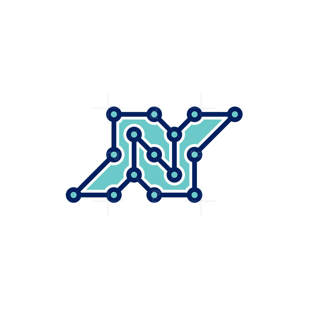 Letter N Tech Logo | Scalebranding