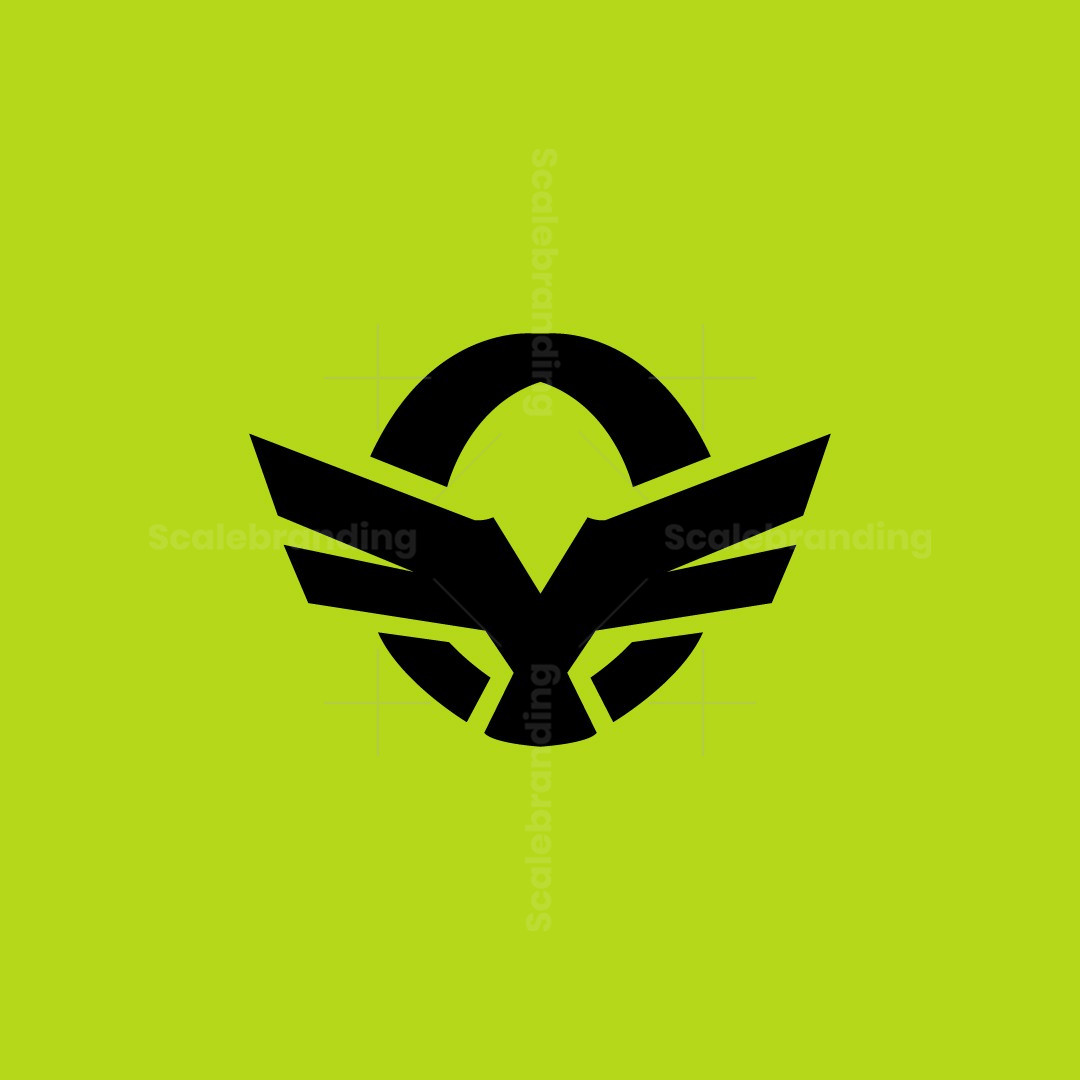 Letter O Bird Logo | Scalebranding