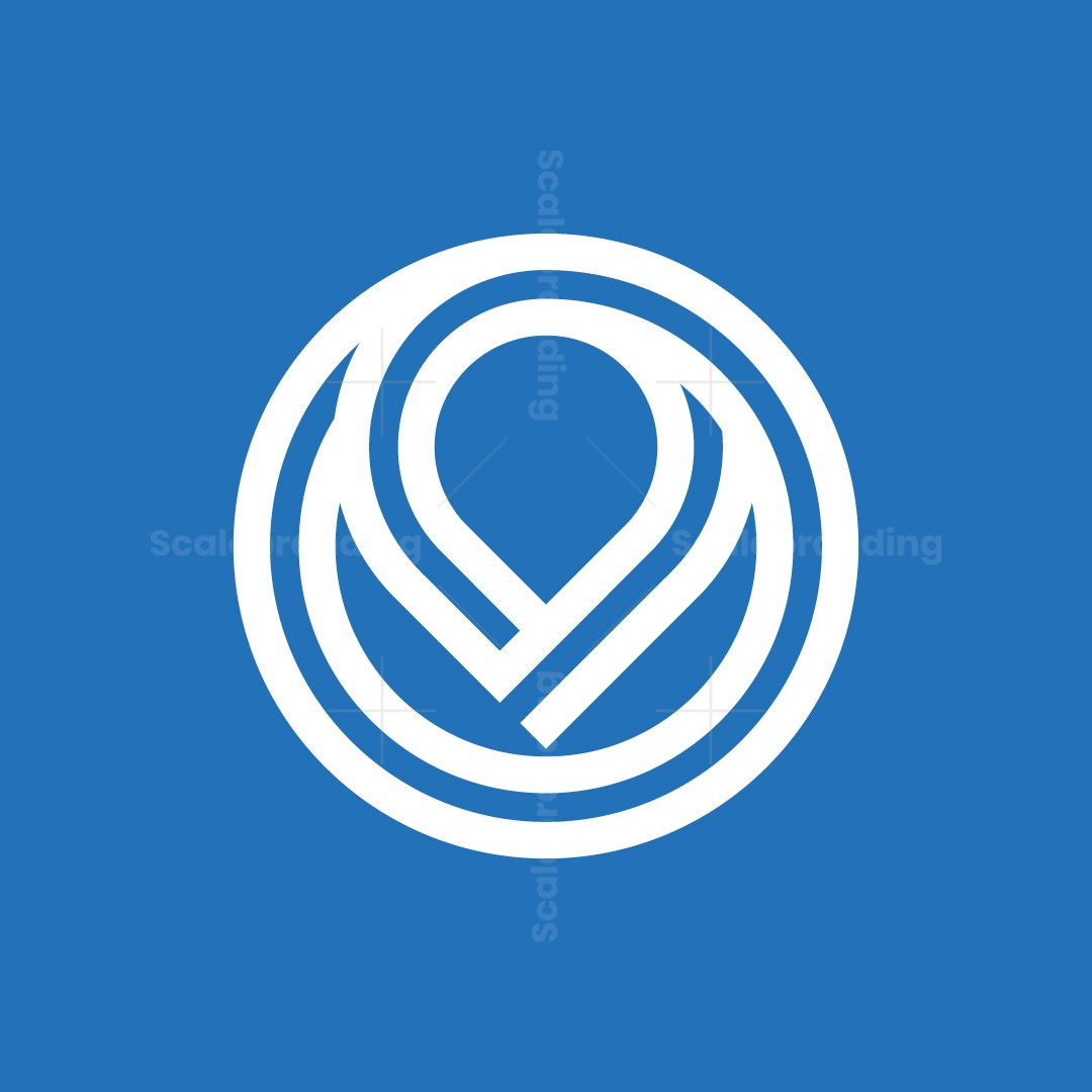 Letter O Location Logo | Scalebranding