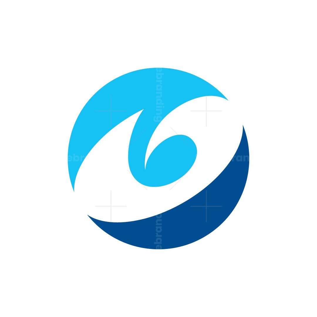 Letter O Ocean Wave Logo | Scalebranding