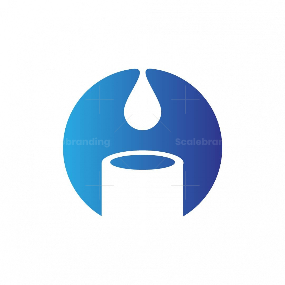 Letter O Paint Logo | Scalebranding
