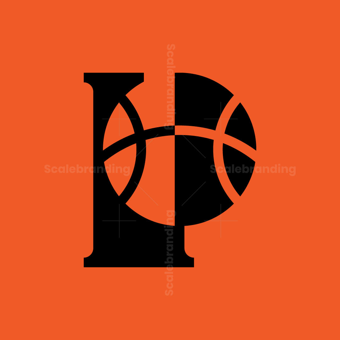 Letter P Basketball Sport Logo | Scalebranding