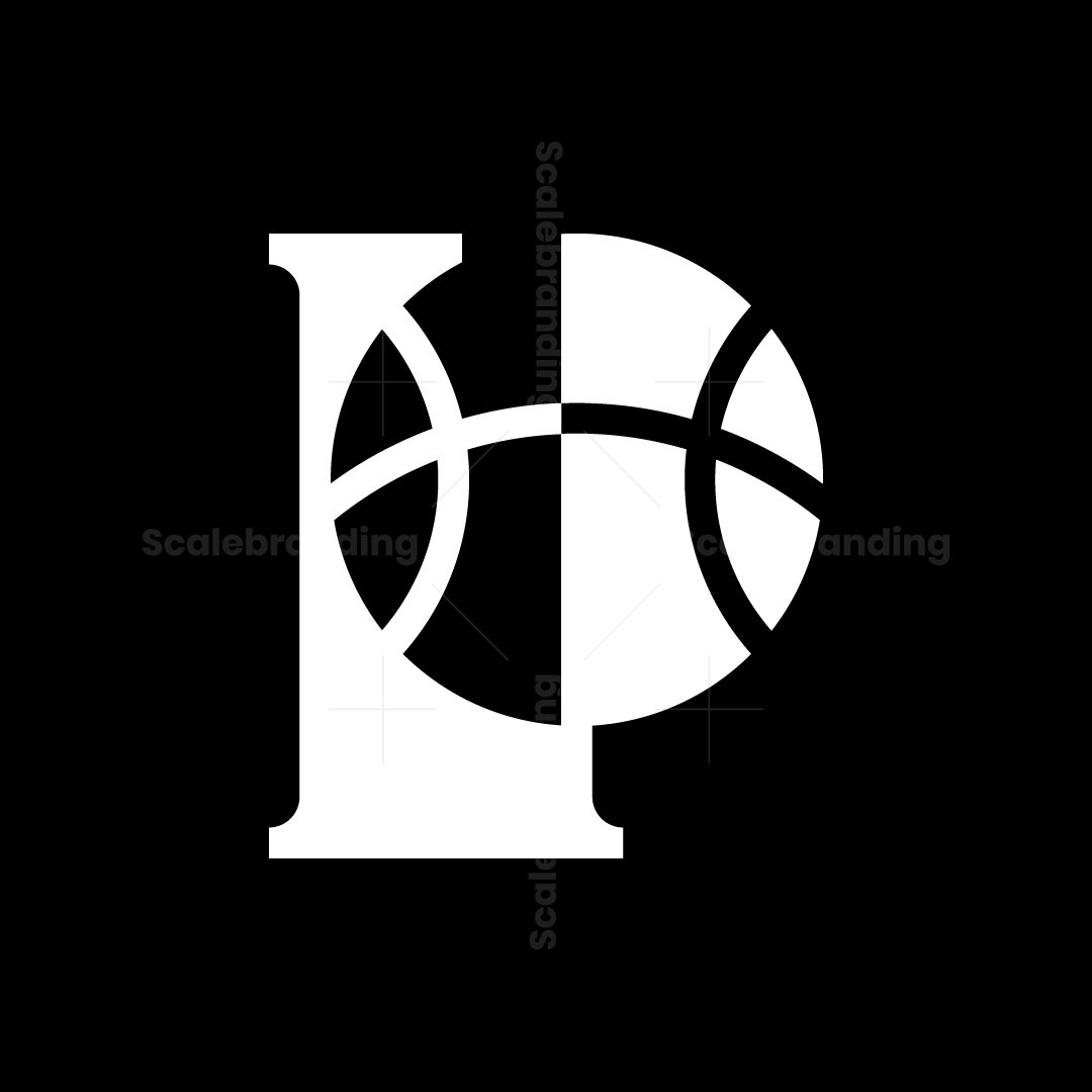 Letter P Basketball Sport Logo | Scalebranding