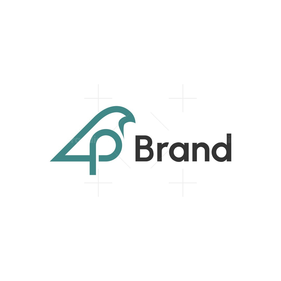 Letter P Bird Logo | Scalebranding