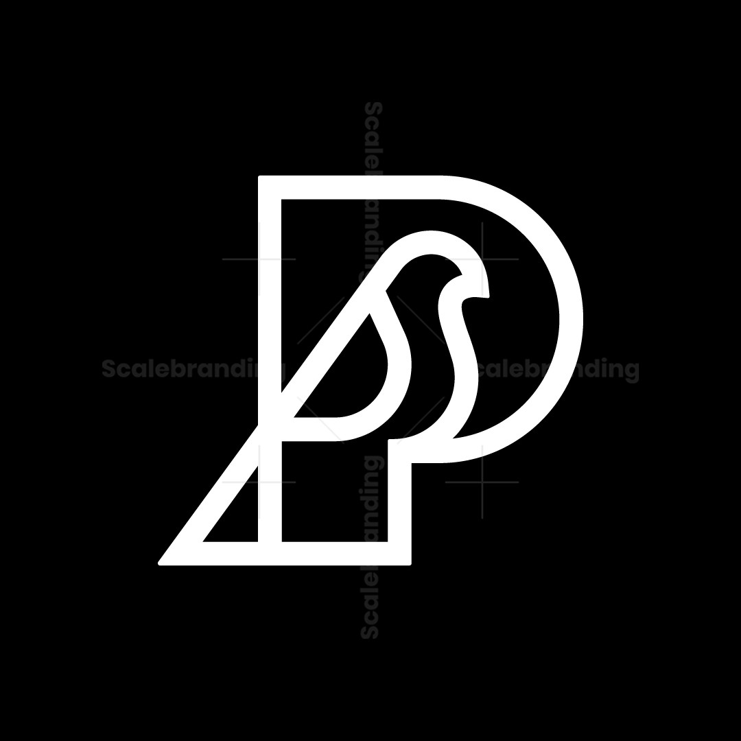 Letter P Bird Logo | Scalebranding