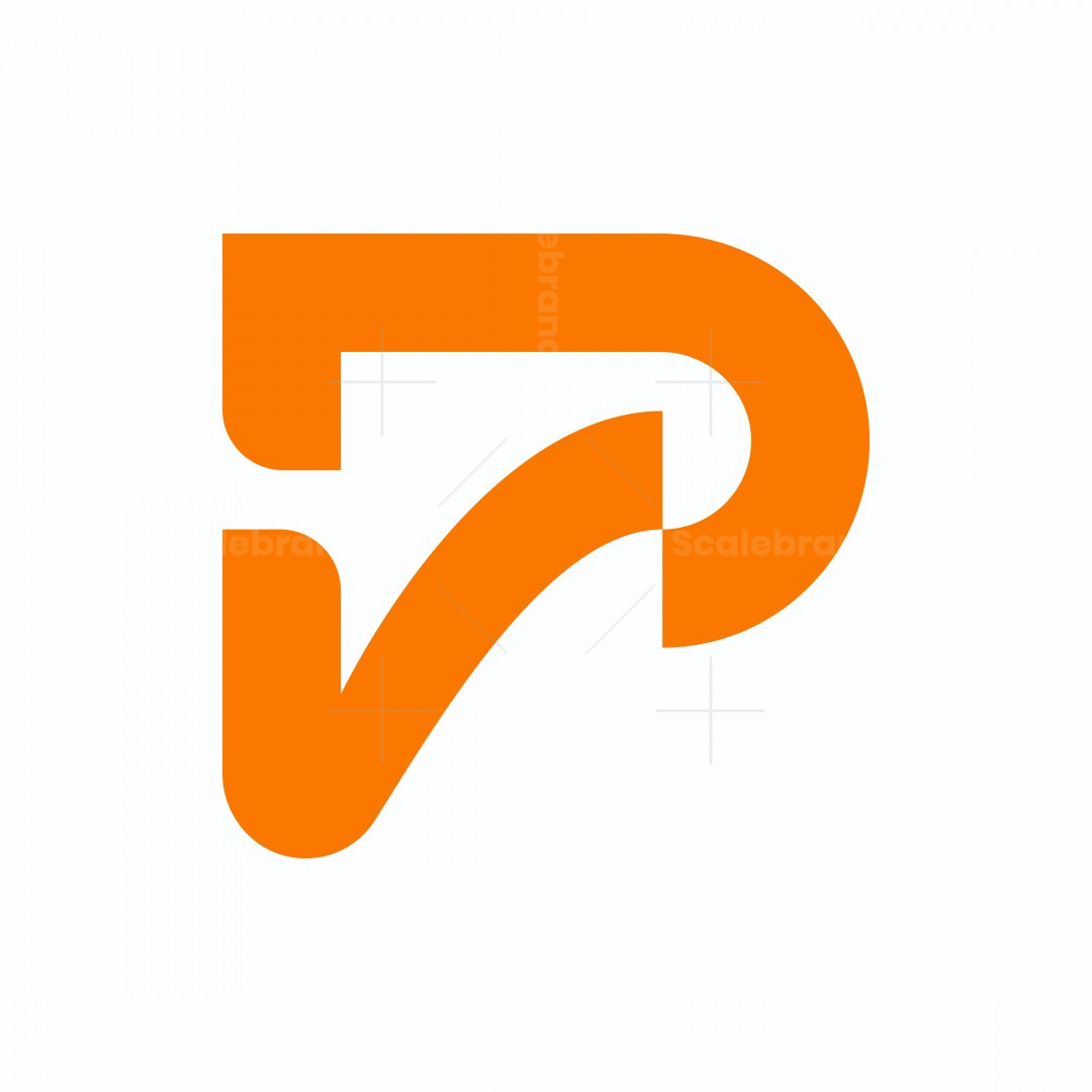 Letter P Checkmark Logo | Scalebranding