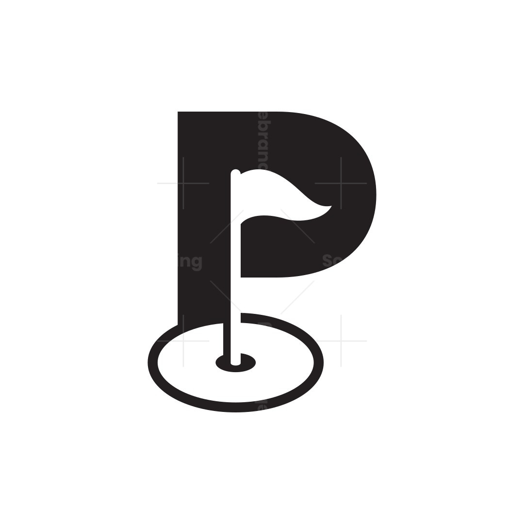Letter P Golf Logo | Scalebranding