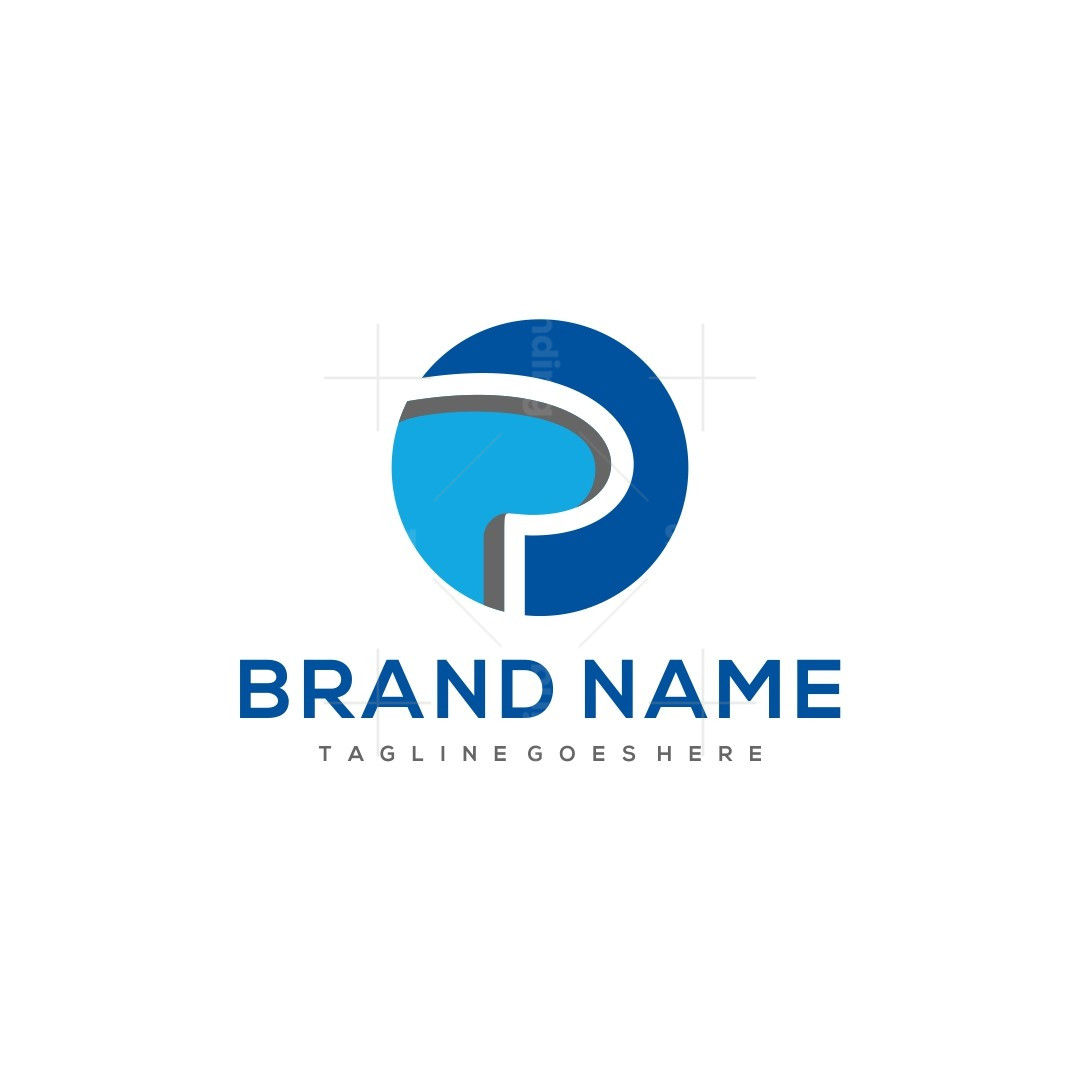 Letter P pool logo | Scalebranding