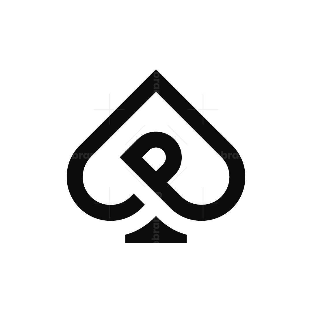 Letter P Spade Logo | Scalebranding