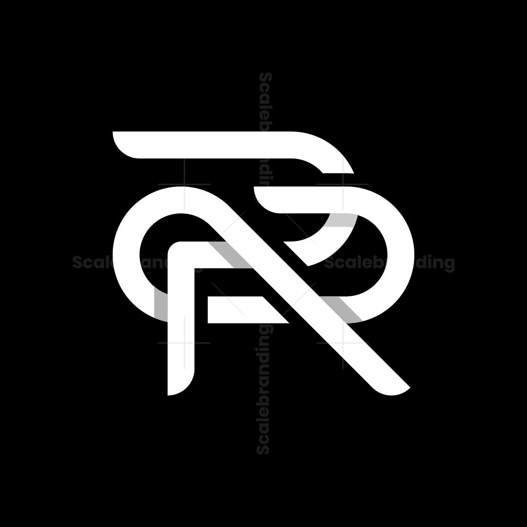 Letter PR Monogram Logo | Scalebranding