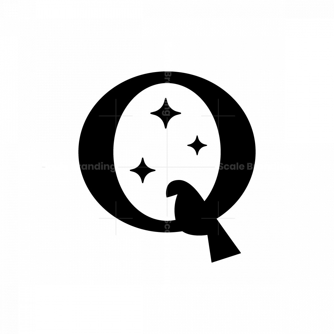 Letter Q Bird Logo | Scalebranding