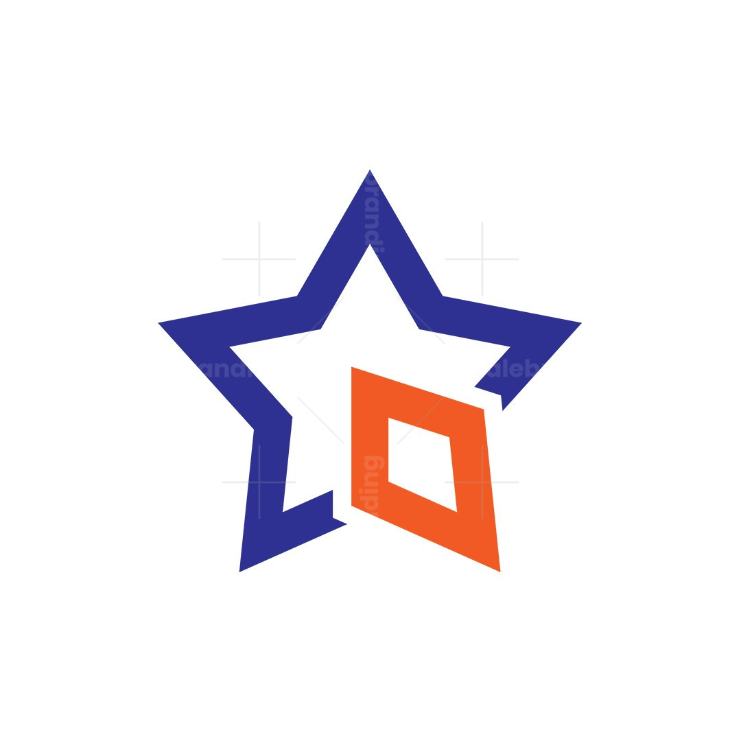 Letter Q Star Logo | Scalebranding
