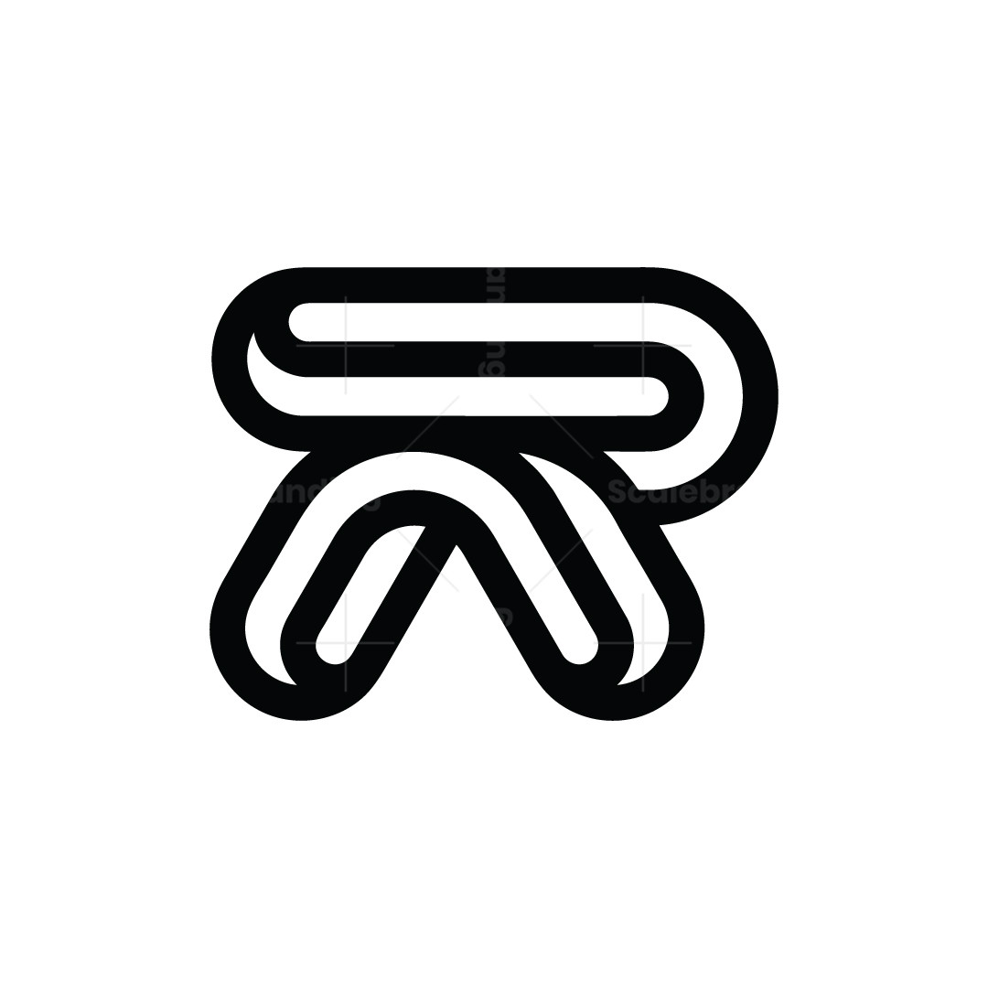 R Shaped Logo