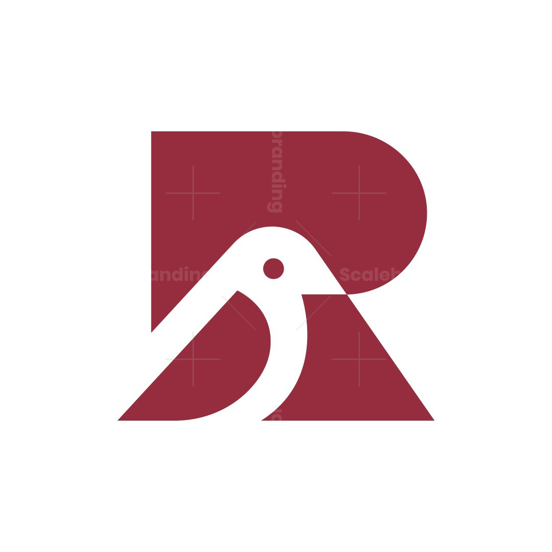 Letter R Bird Logo | Scalebranding