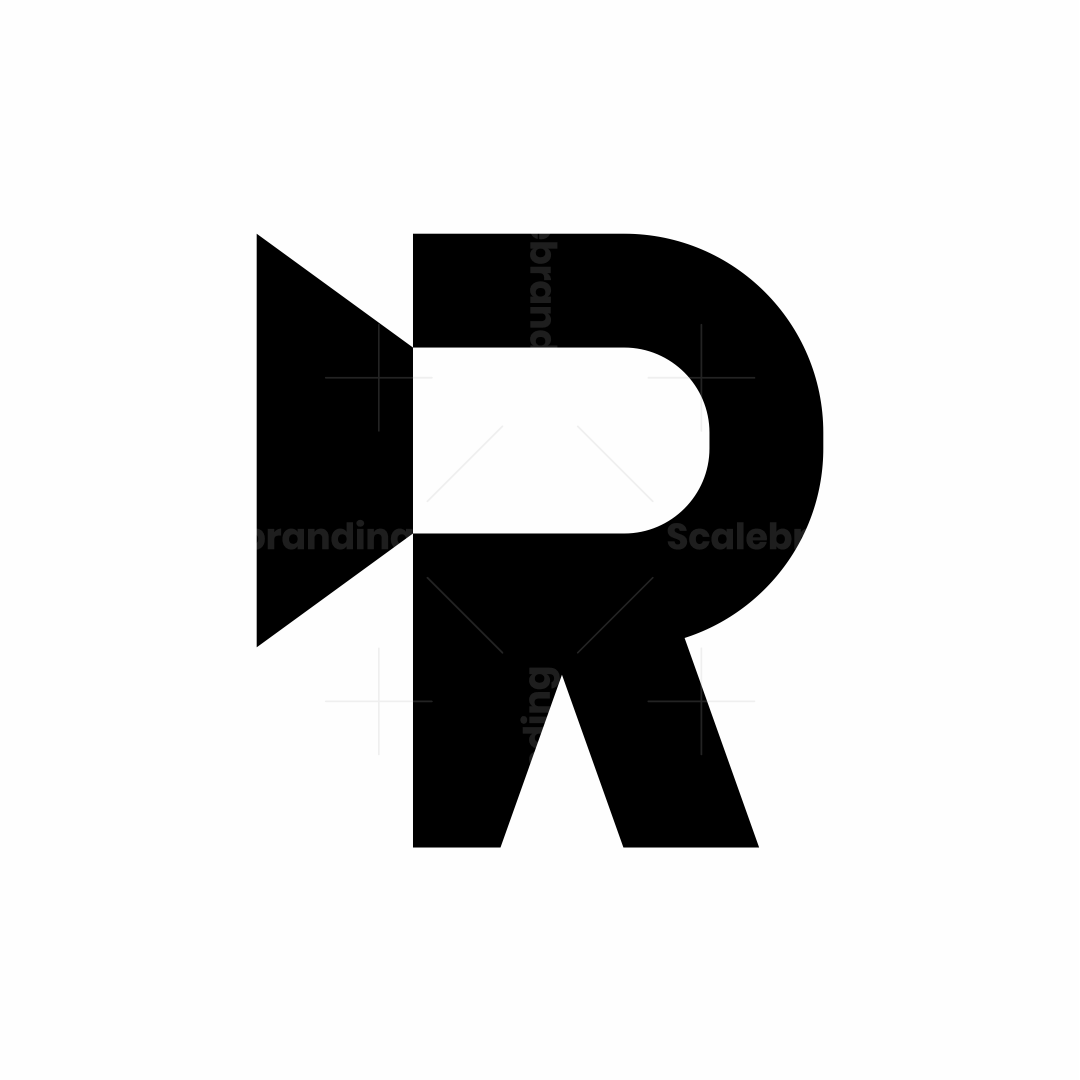 Letter R Camera Simple Logo | Scalebranding