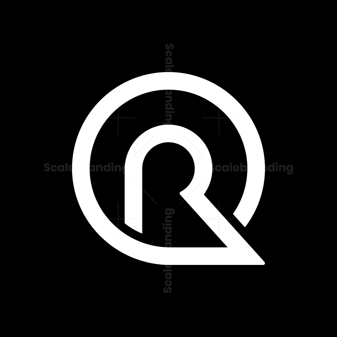 Letter R Chat Monoline Logo | Scalebranding
