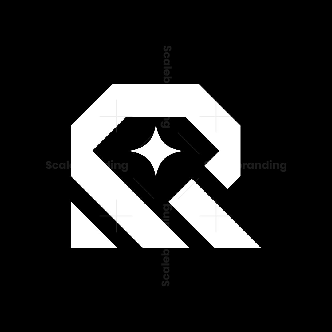 Letter R Diamond Monogram Logo | Scalebranding