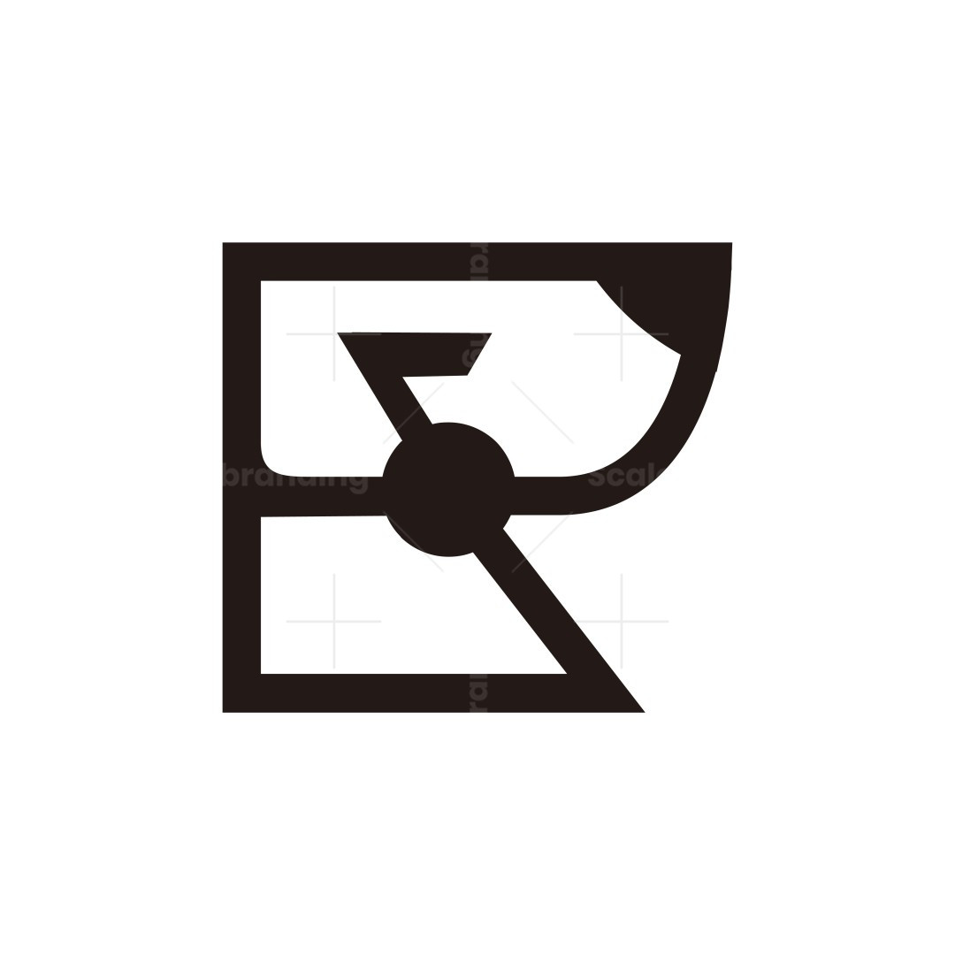 letter r dog Logo | Scalebranding