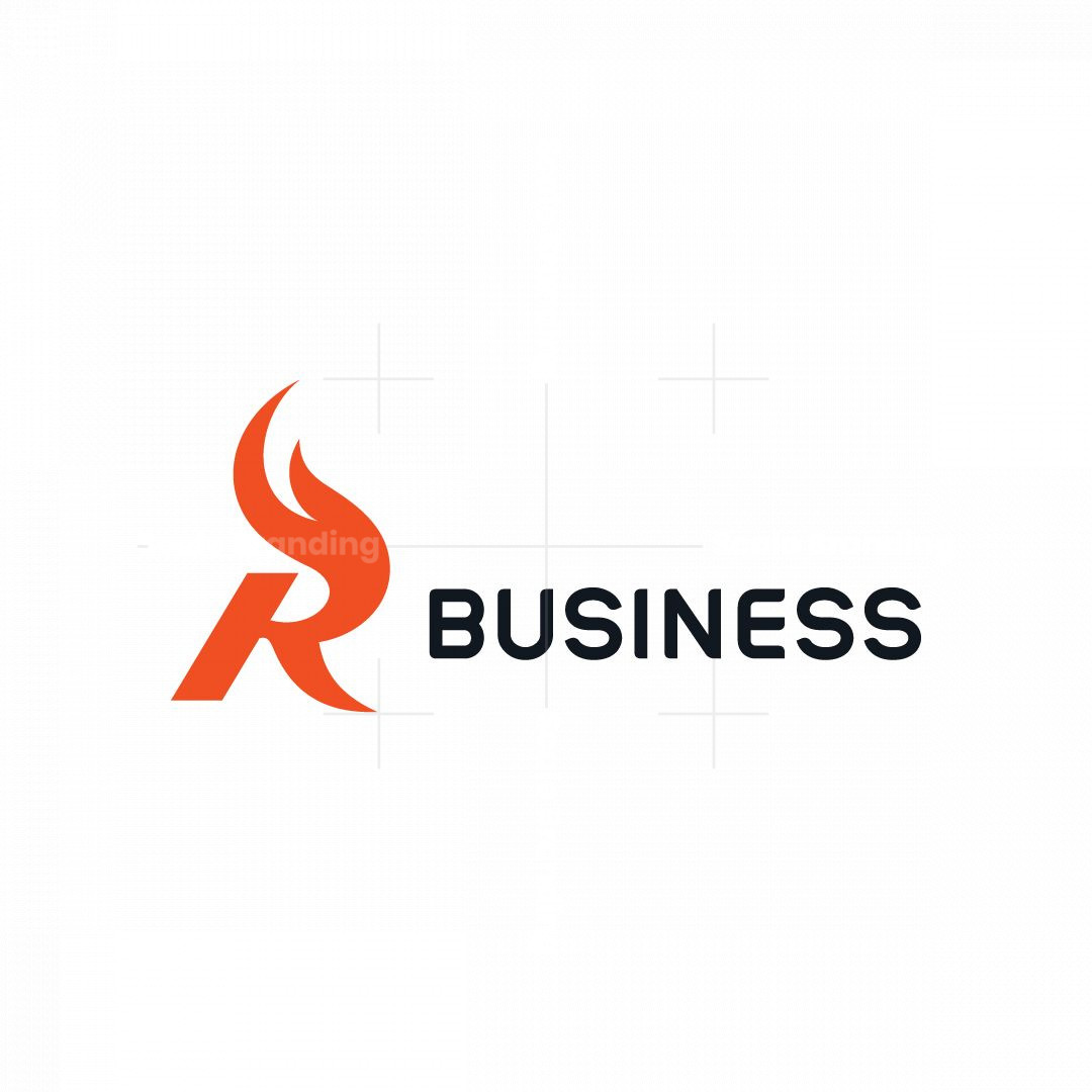 Letter R Fire Logo | Scalebranding