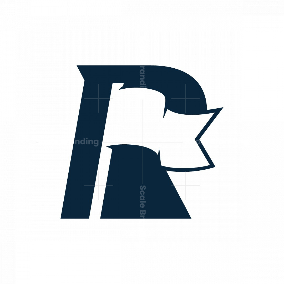 Letter R Flag Logo | Scalebranding
