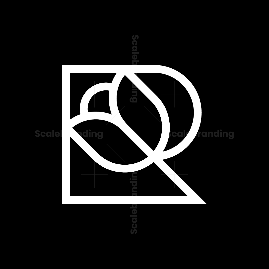 Letter R and Flower Logo | Scalebranding