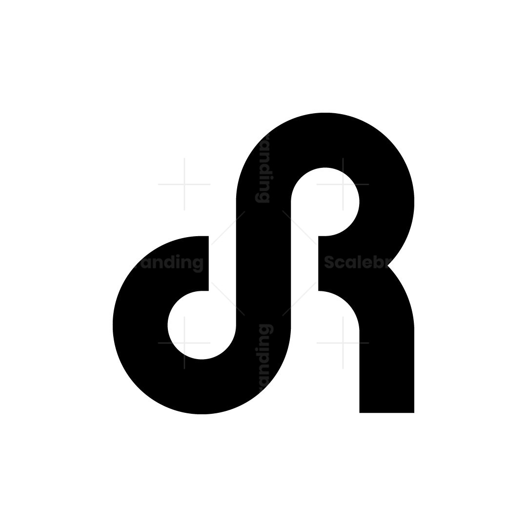 Letter R Infinity Logo | Scalebranding