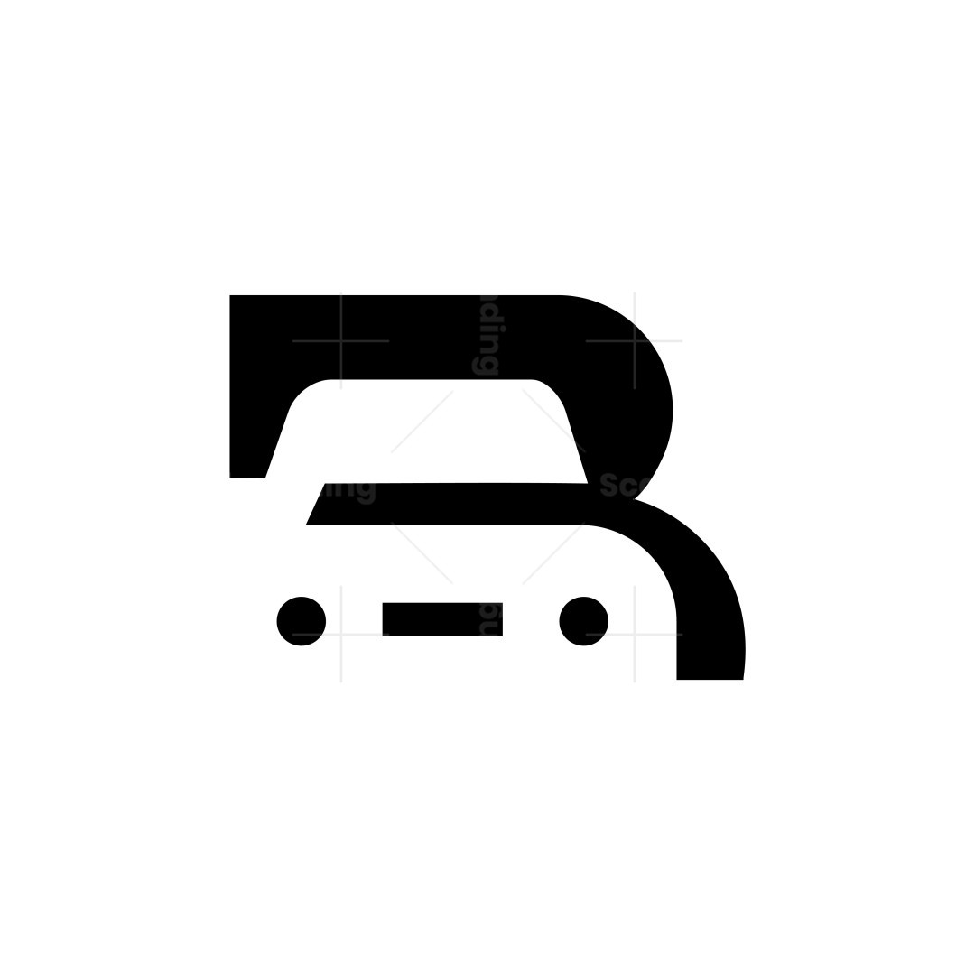 Letter R Car Logo