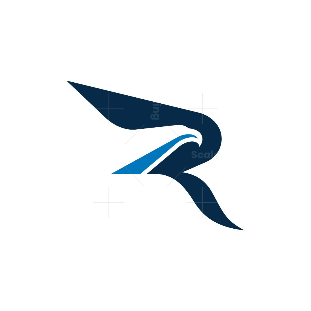 Letter R Raptor Logo | Scalebranding