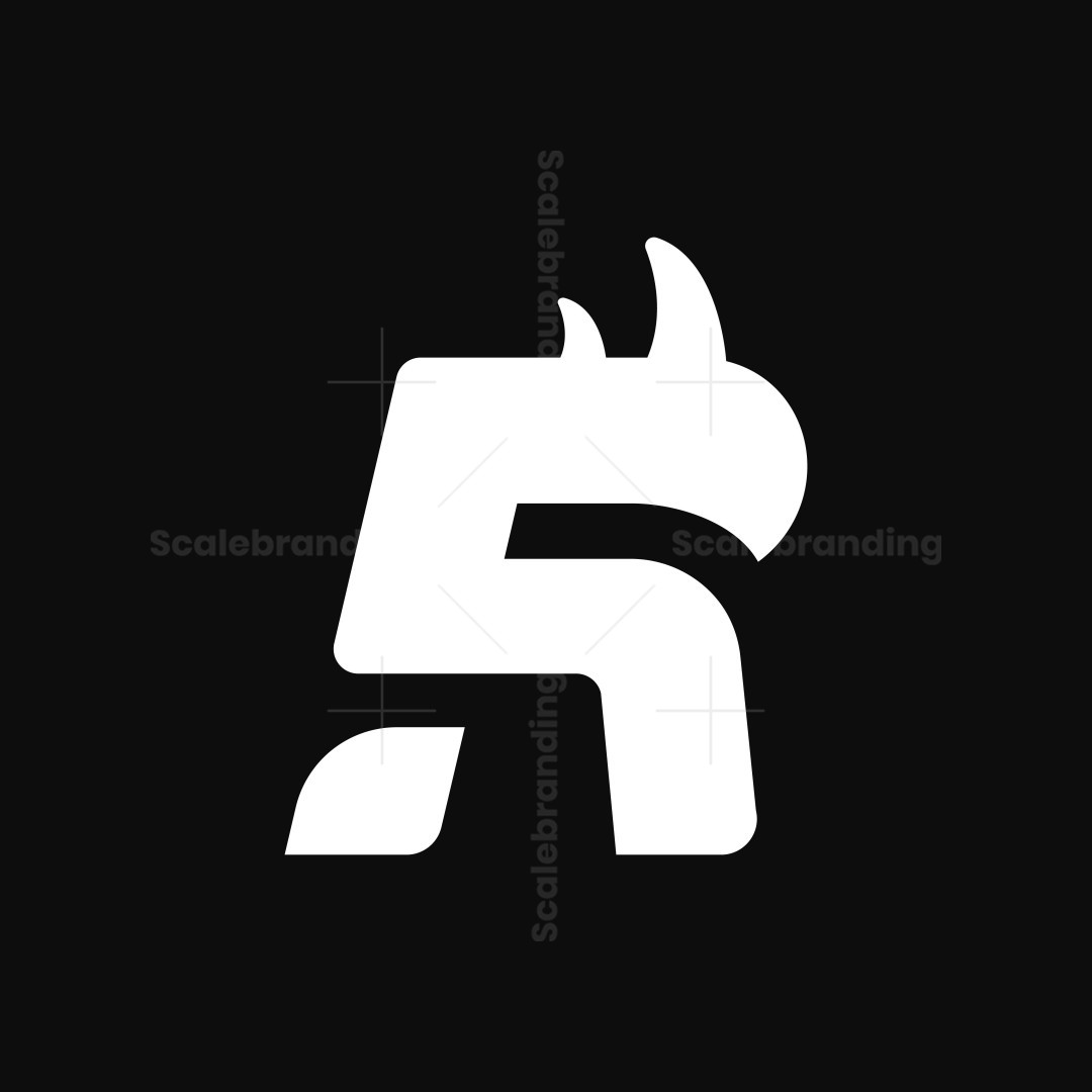 Letter R Rhino Logo | Scalebranding