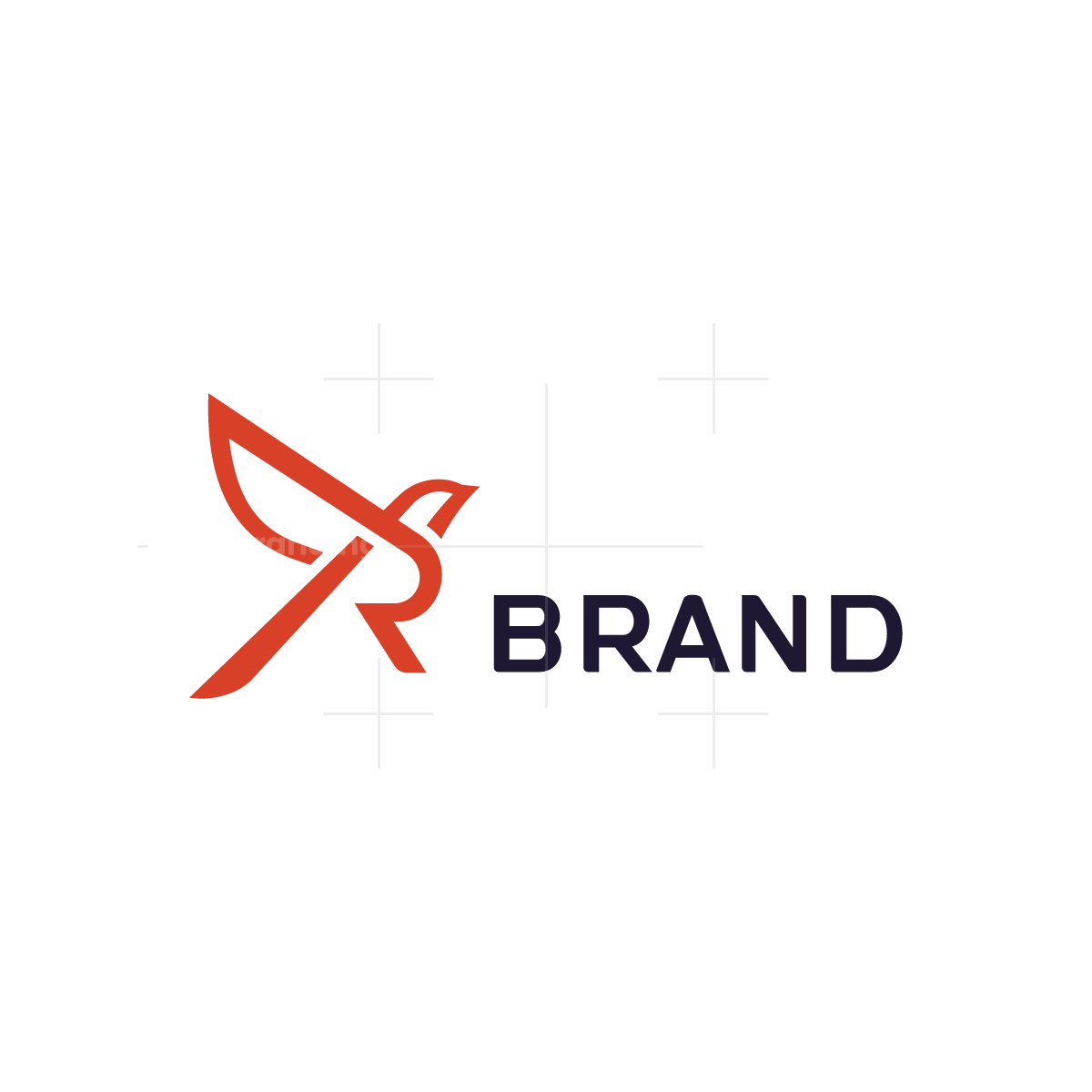 Letter R Robin Bird Logo | Scalebranding