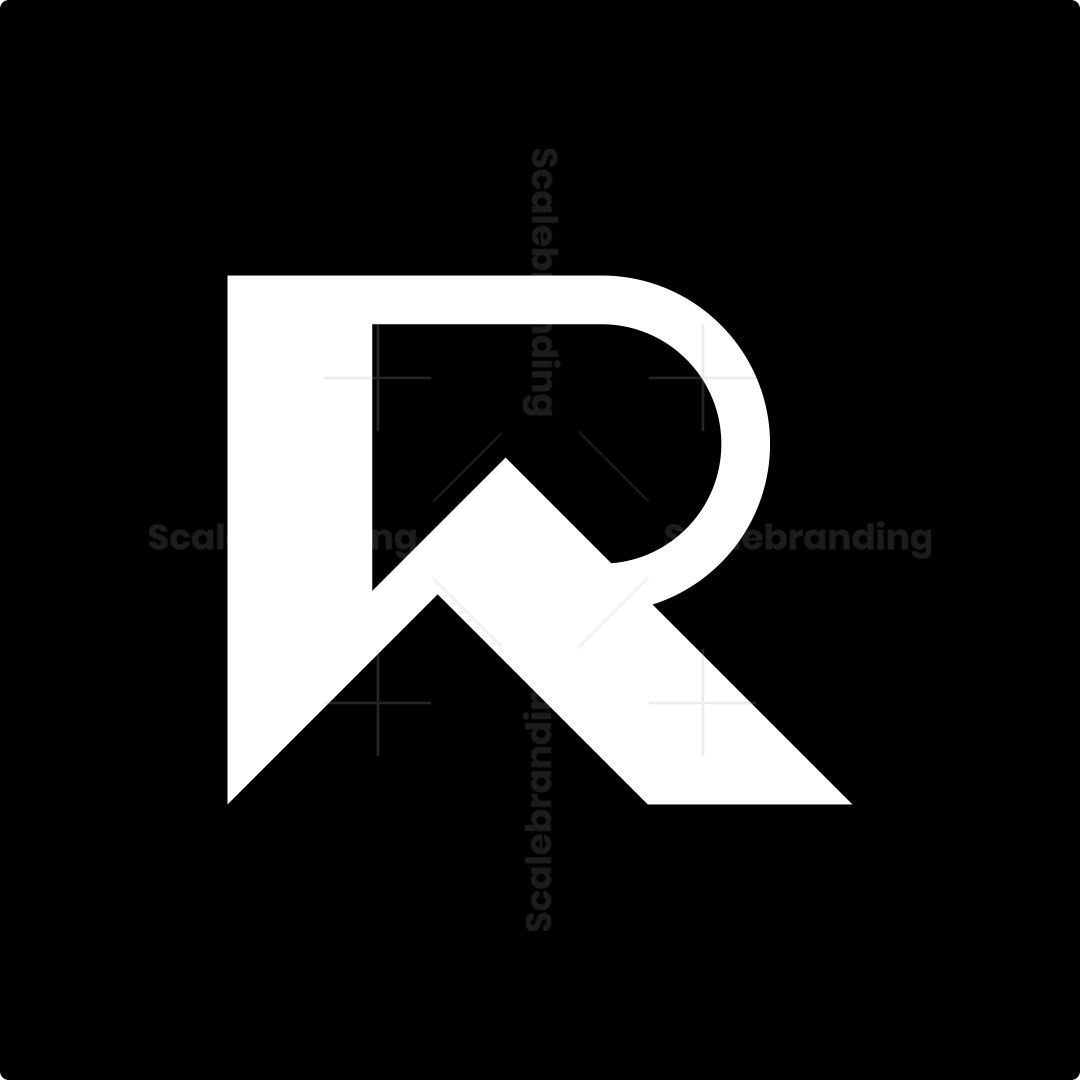 Letter R Roof House Logo | Scalebranding