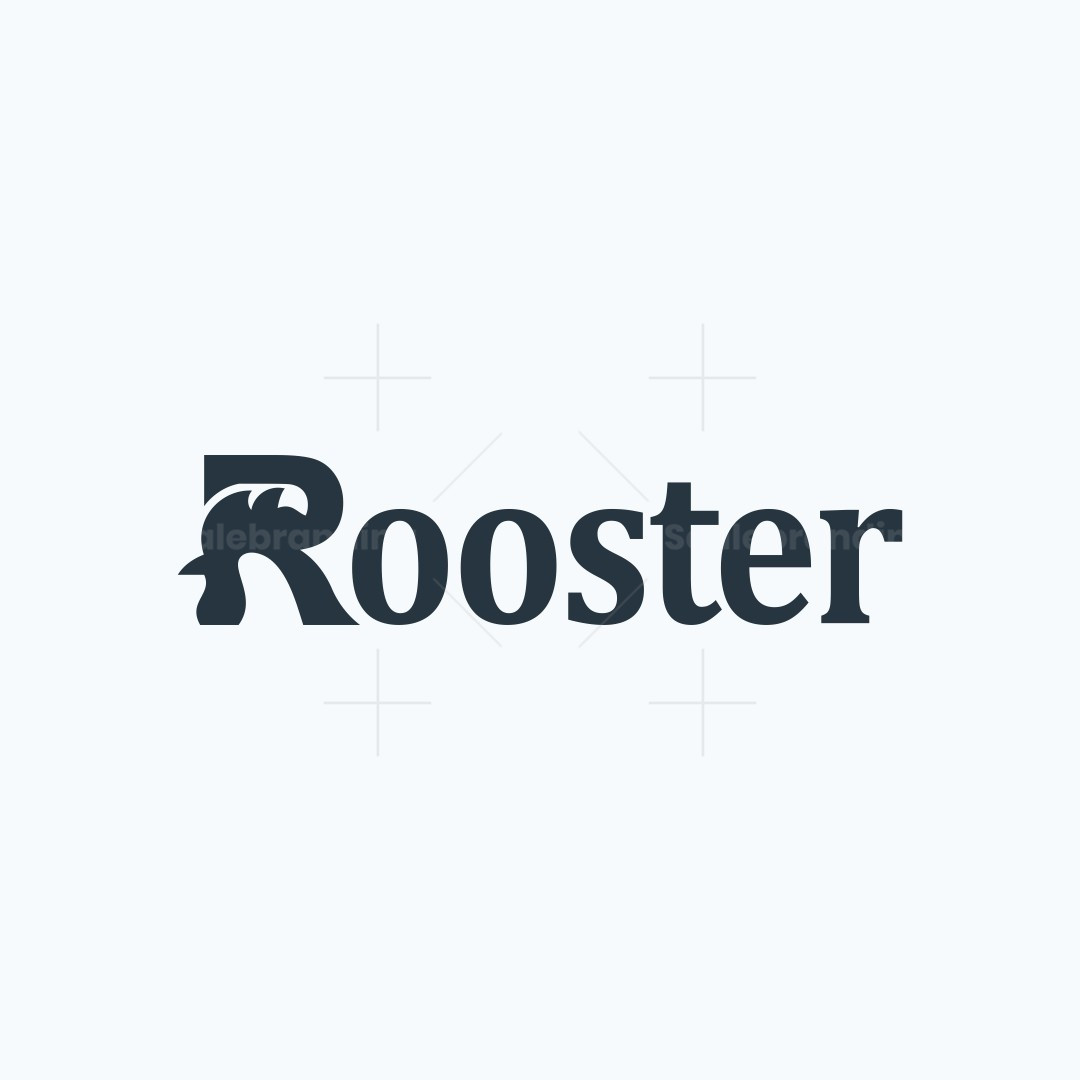 Letter R Rooster Logo | Scalebranding