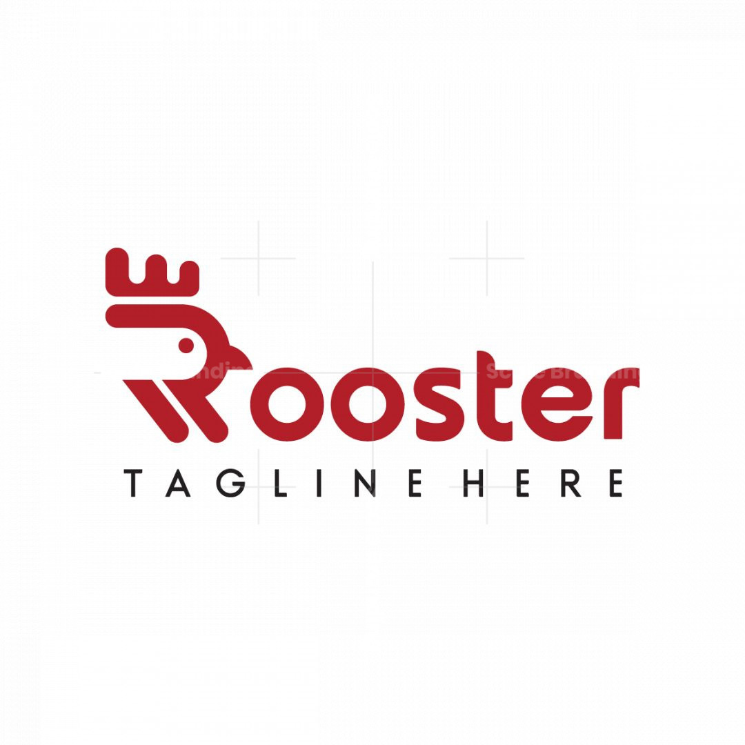Letter R Rooster Logo | Scalebranding