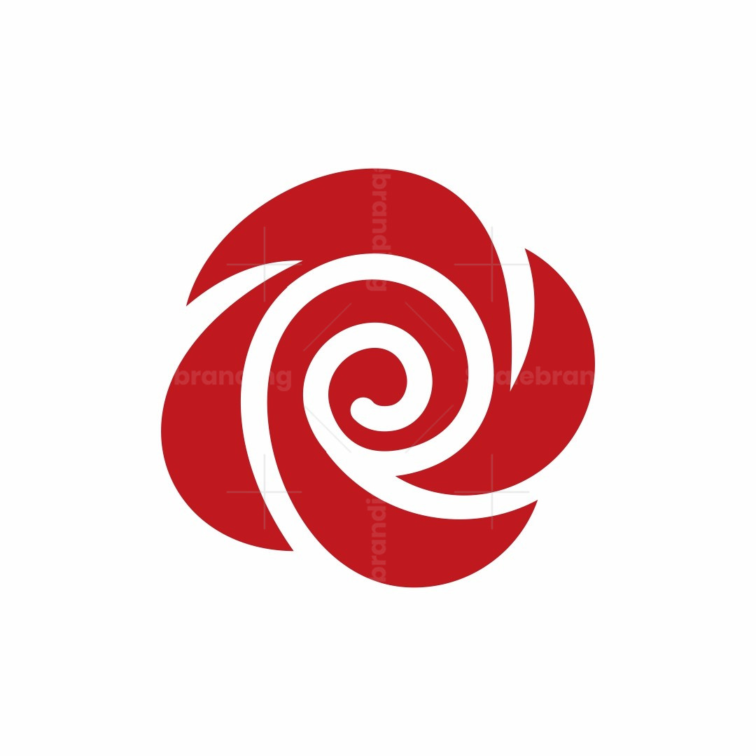 Letter R Rose Logo | Scalebranding