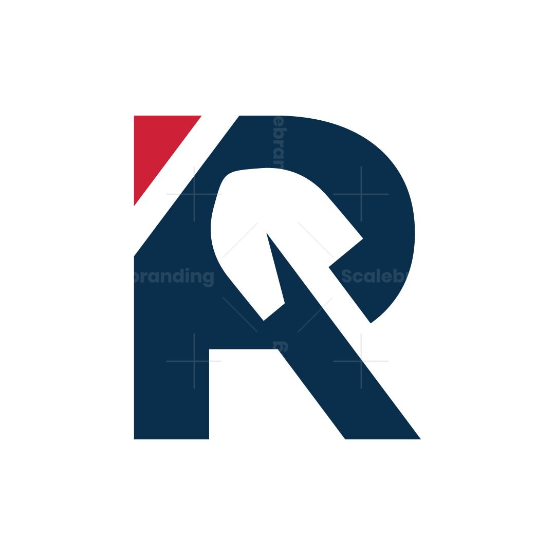 Letter R Shovels Logo | Scalebranding
