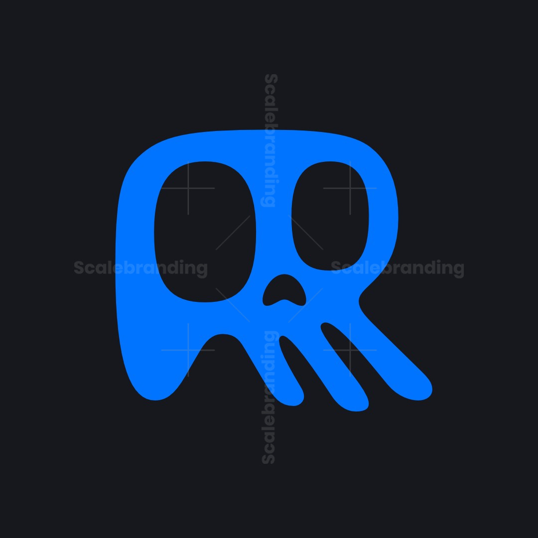 Letter R Skull Logo | Scalebranding