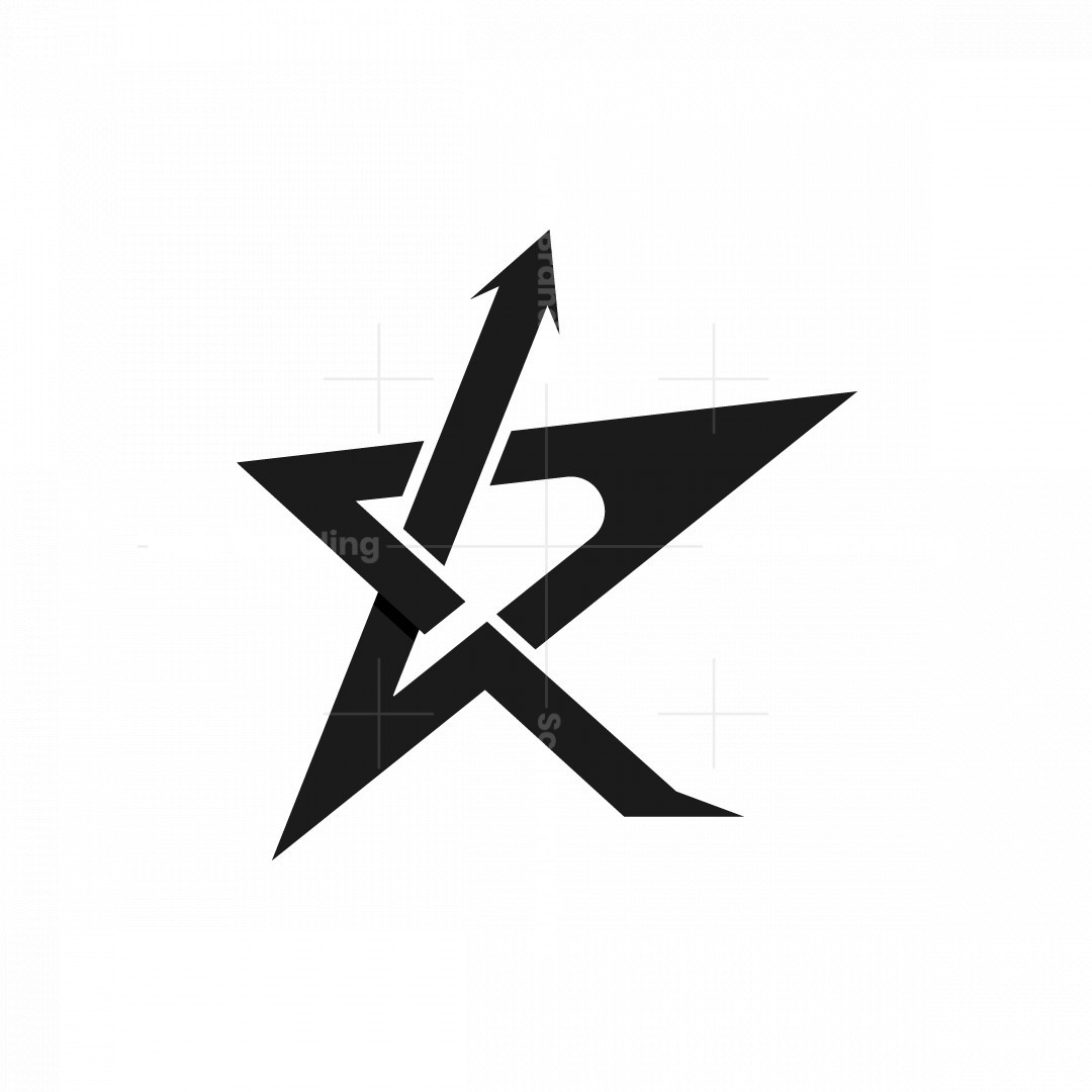 Letter R star Logo | Scalebranding