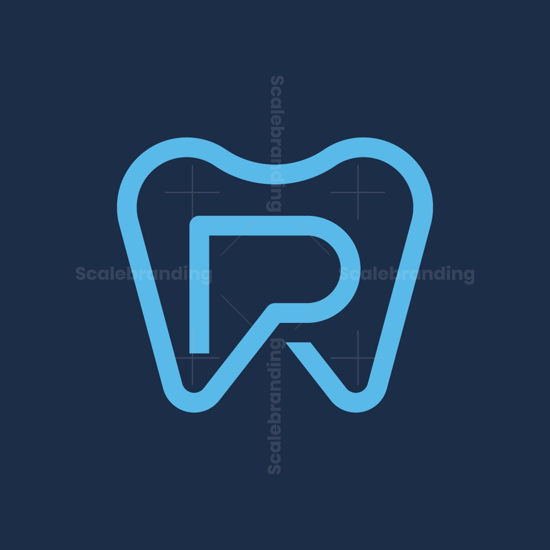 Letter R Tooth Logo | Scalebranding