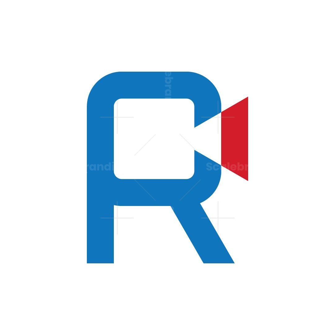 Letter R Video Camera Logo | Scalebranding