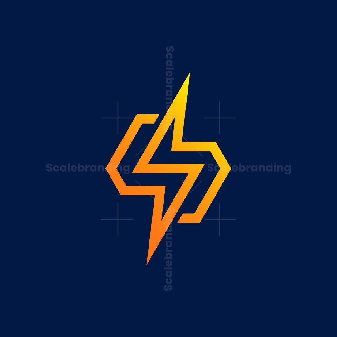 Letter S Bolt Logo | Scalebranding