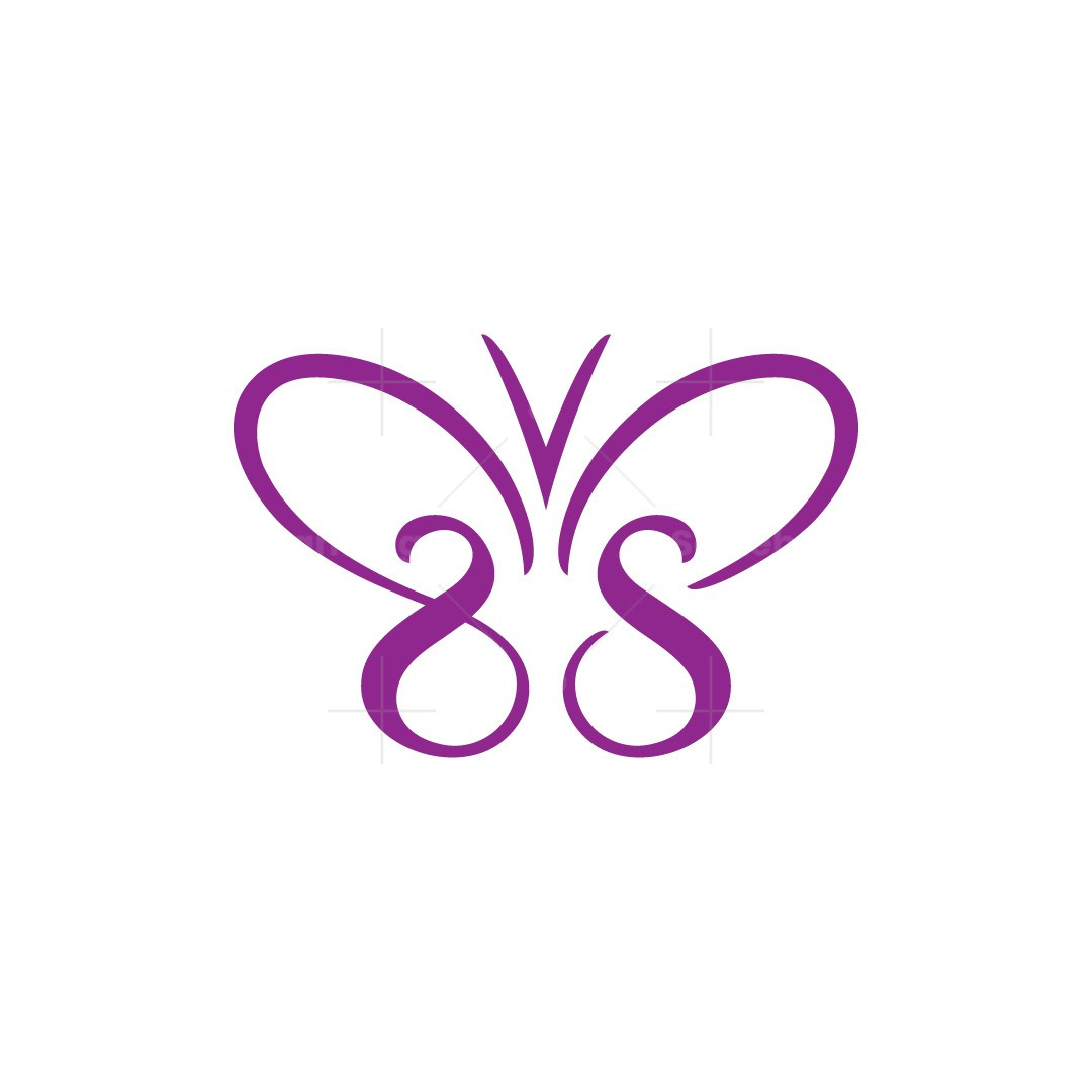 Letter S Butterfly Logo | Scalebranding