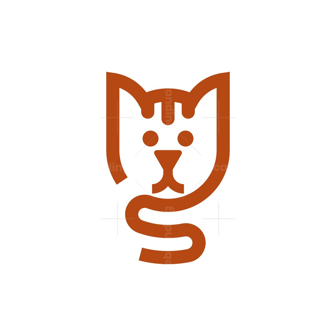 Letter S Cat Logo | Scalebranding