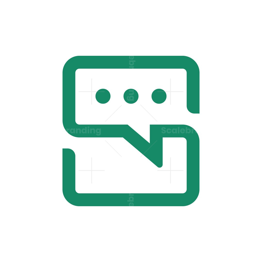 Letter S Chat Logo | Scalebranding