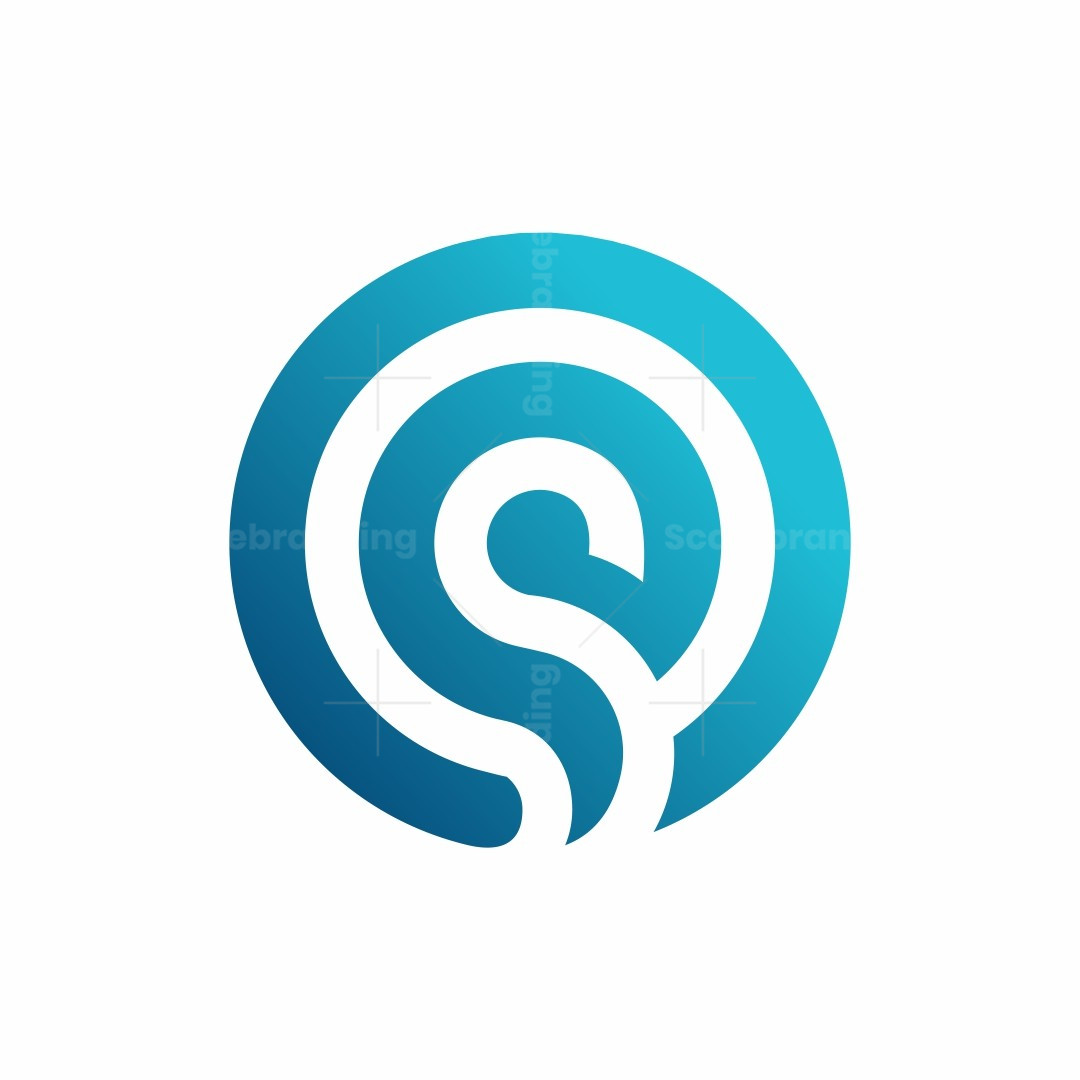Letter S In A Circle Logo Letter S Blue Letter S Symbol CleanPNG