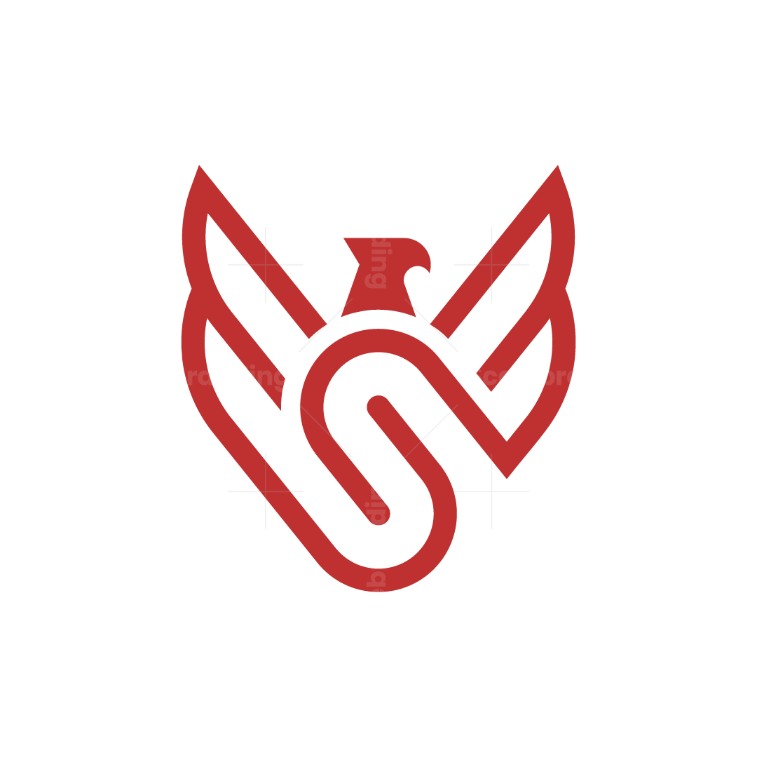 Letter S Eagle Logo With A Modern Look | Scalebranding